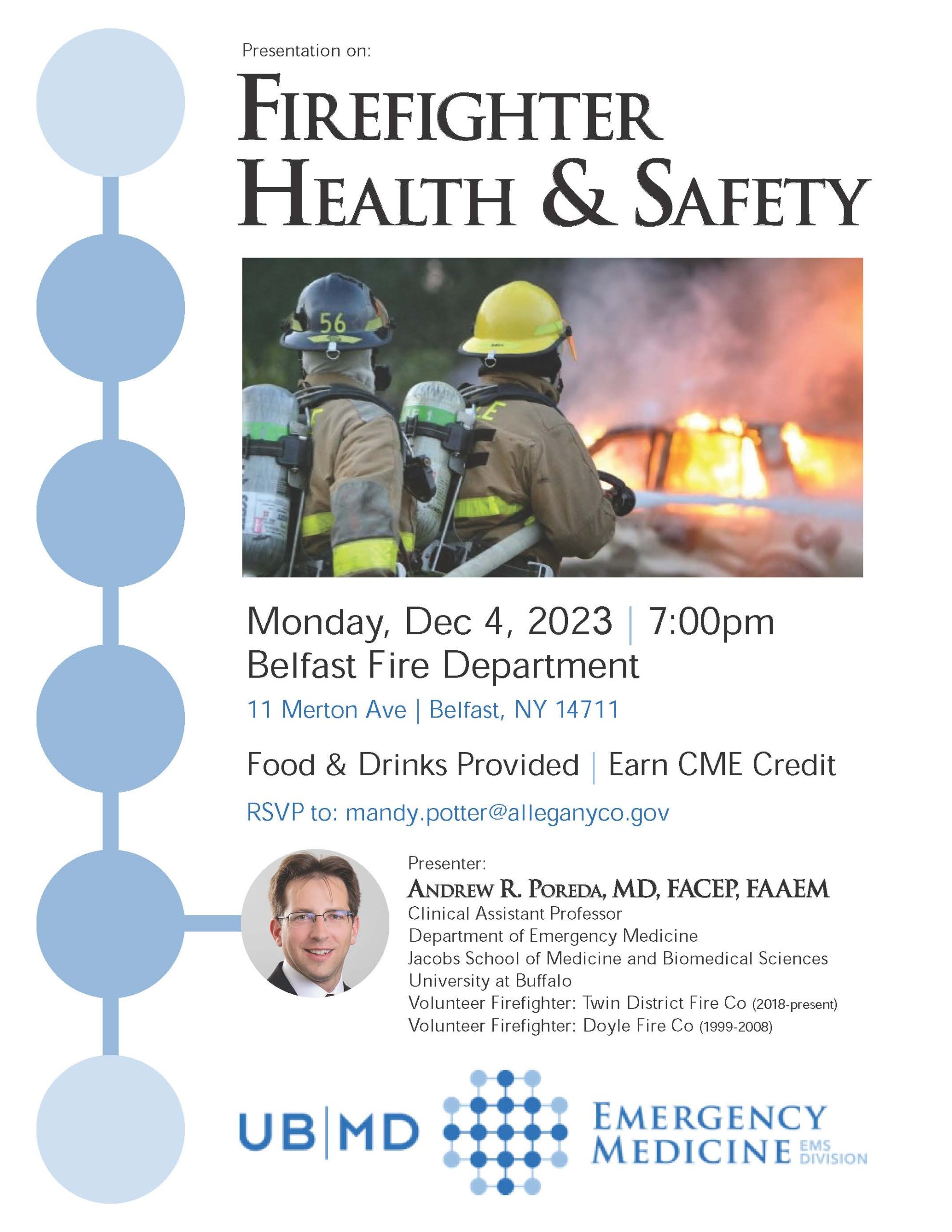 Firefighter Health and Safety Presentation – UB|MD Emergency Medicine ...