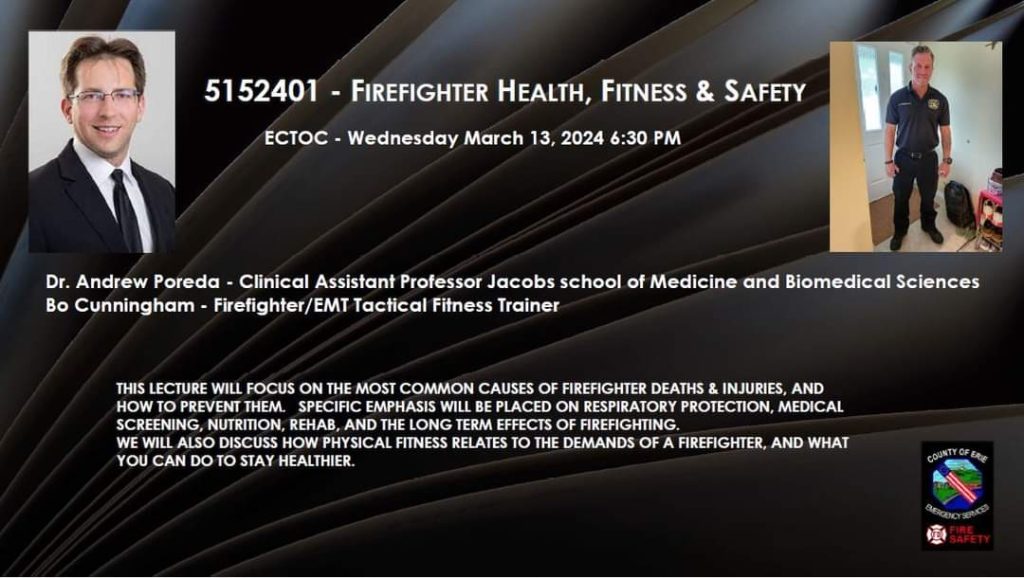 Firefighter Health, Fitness and Safety – UB|MD Emergency Medicine EMS ...